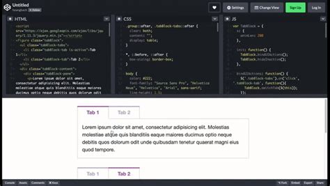 Javascript Tabs Save Space Examples Of Tabbed Widgets Flatlogic Blog