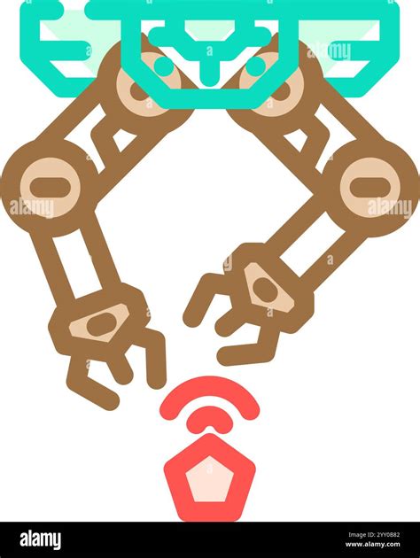 Cyber Physical Systems Industry 5 Color Icon Vector Illustration Stock Vector Image And Art Alamy