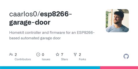 Github Caarlos0esp8266 Garage Door Homekit Controller And Firmware