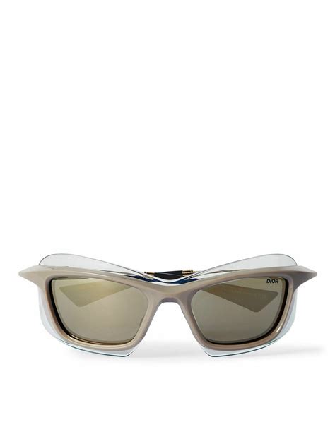 Dior Eyewear Diorxplorer S1u Acetate Wrap Around Sunglasses Dior