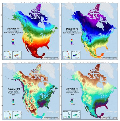Daymet Annual Climate Summaries On A Km Grid For North America