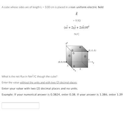 Solved A Cube Whose Sides Are Of Length L Cm Is Chegg