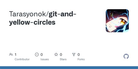 Github Tarasyonokgit And Yellow Circles