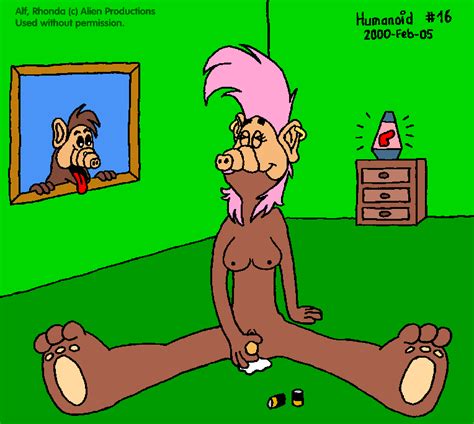 Rule 34 2000 Alf Alien Alien Girl Battery Brown Fur Eyelashes Eyes