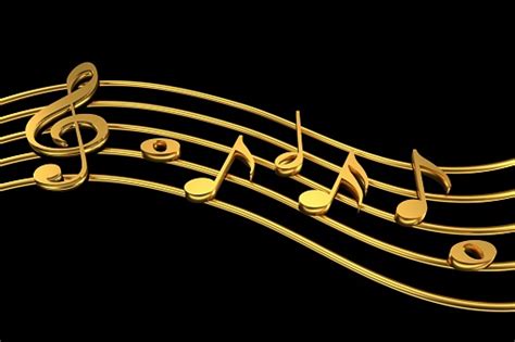 고음 음자리표 및 음악 표기법 3d 렌더링 0명에 대한 스톡 사진 및 기타 이미지 0명 3차원 형태 검은색 Istock