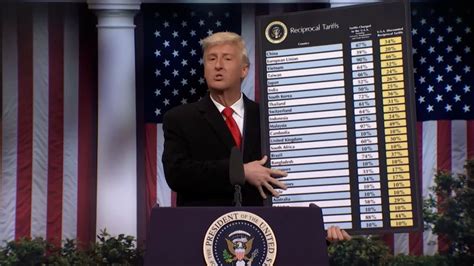 ‘snl Takes On Donald Trumps Tariffs And Morgan Wallens ‘gods