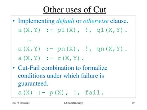 Ppt Controlling Backtracking Cuts Powerpoint Presentation Free