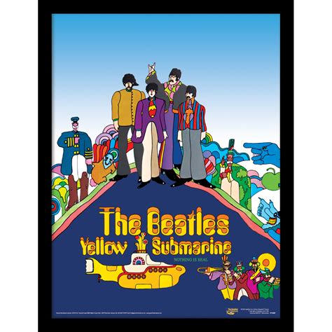 The Beatles Yellow Submarine Framed 30 X 40cm Print The Art Group