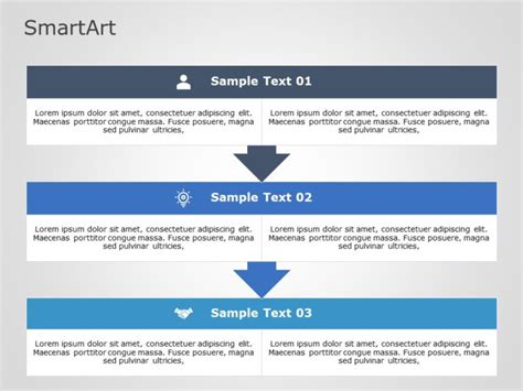 SmartArt List Nested Segment Steps