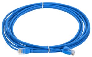 Патч-корд Rj-45 ITK PC03-C5EUL-5M-SL-WT кат.5е 5 метров синий купить в ...