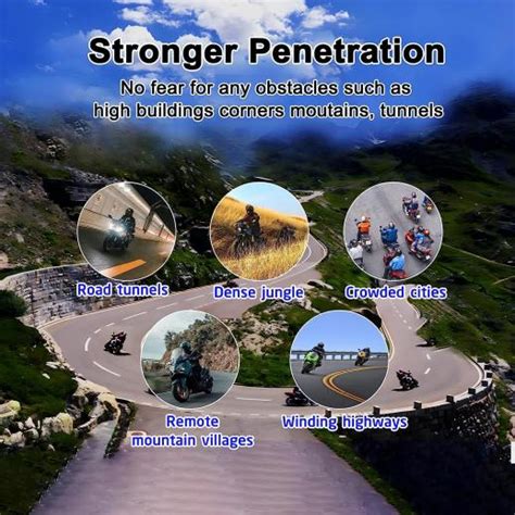 Bluetooth Mesh Intercom Motorcycle Helmet Kentfaith