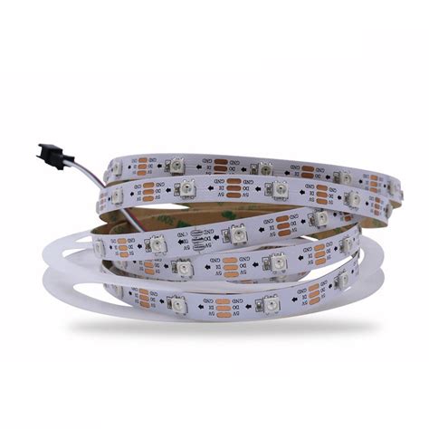 High Brightness 5v SK6812 Addressable RGB LED Strip Lights 30leds M