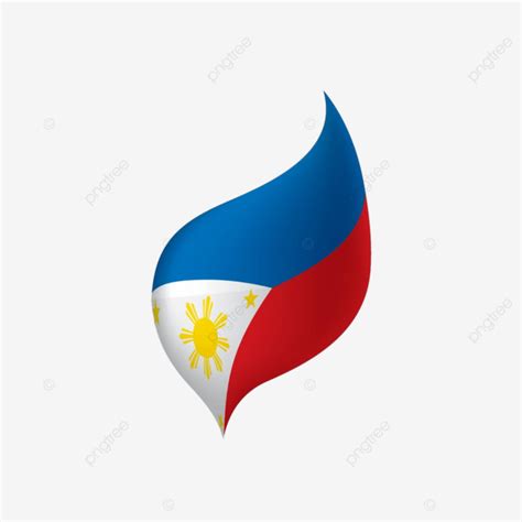 Philippines Flagvector Illustration Filipino Wave Business Vector