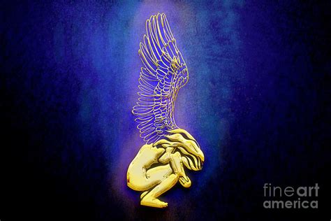 Fairy Angel Golden 3d Art Painting By Kartick Dutta Pixels