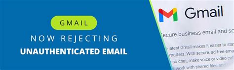 Gmail Rejecting Emails Unauthenticated Emails Coalition