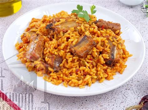 Arroz con costillas de cerdo Thermomix receta fácil y deliciosa