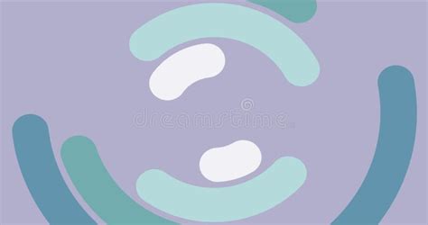 blue gradation digital curved abstract digital circle background