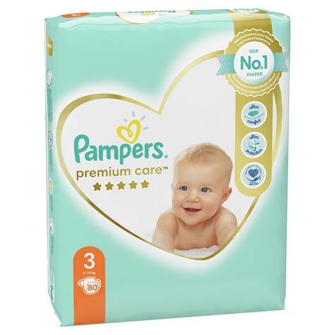 Бебешки пелени Pampers - Premium Care 3, 80 броя | Добра цена | Ozone.bg