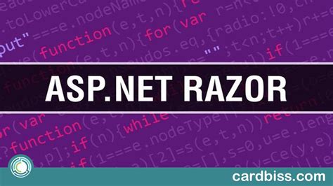 Curso De Net Razor Gratis En Línea Cardbiss