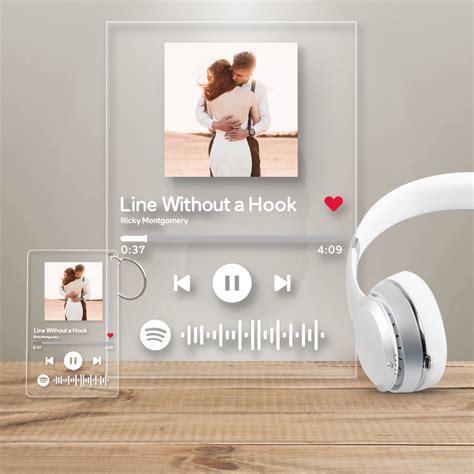 Spotify Glass Music Plaques Scannable Spotify Code Frame With A Free
