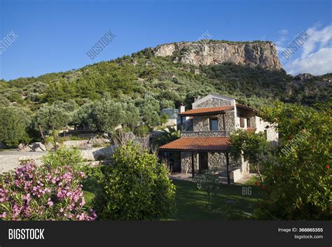 Wonderful Stone House Image Photo Free Trial Bigstock