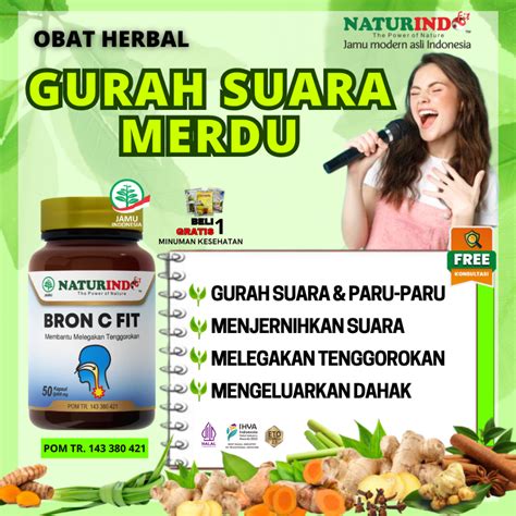 Jual Obat Gurah Suara Merdu Pelega Tenggorokan Nafas Panjang Nyaring