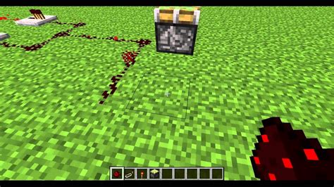 Minecraft How To Make A Redstone Clock YouTube