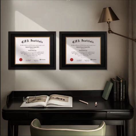 Document Photo Frame Ps Synthetic Wood 8x12 Inch Elegant Design