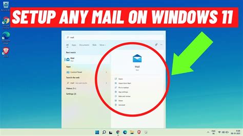 How To Setup Configure Windows Mail On Windows 11 How To Add Email