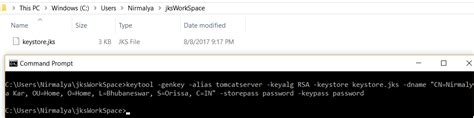 Java How To Create A Keystore In Jks Format