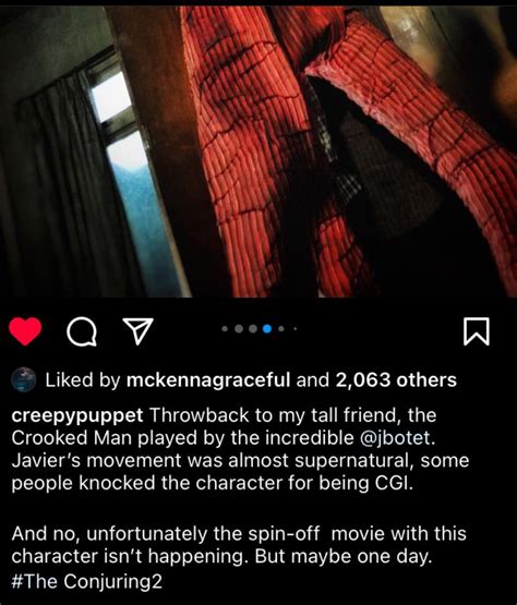 Unfortunately The Crooked Man Spin Off Isnt Happening R