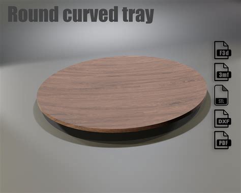 Awesome Cnc Router Files Set For 10 Different Round Trays Or Etsy
