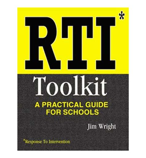 Rti Toolkit A Practical Guide For Schools