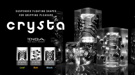 Crysta Tenga Masturbate Better Global Bestselling Mens Sex Toy Brand