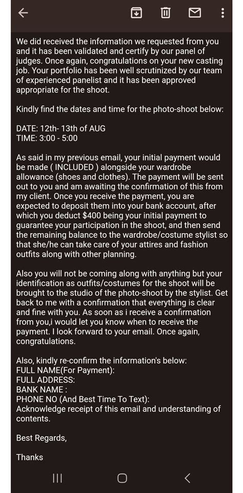 Modeling Scam Rmodeling
