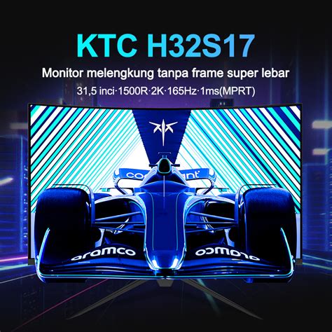 Jual Monitor GamingKTC 32 Inci Resolusi 2560X1440 120 RGB Overclock
