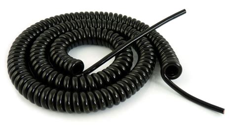Sp Dsr 083 Tbs De Buck B V Spiral Cable 4m 4 Core Black