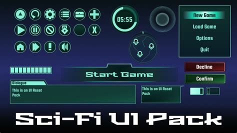 Free Sci Fi Ui Game Asset Pack By Lucas Neves