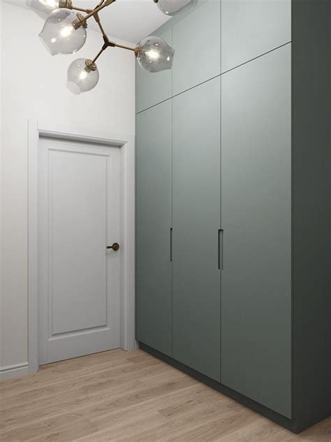 Шкаф распашной в коридор под потолок Idee Per Appartamenti Arredamento Interni Ingresso