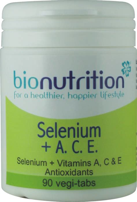 Selenium Ace Antioxidant And Immune Boost Bio Nutrition