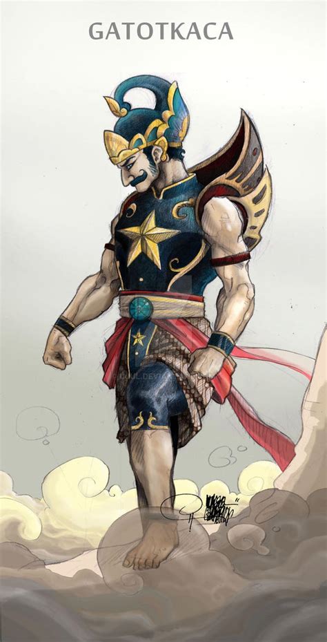 Gatot Kaca By Ujul On Deviantart