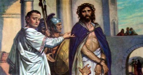 Daily Text Bible Scriptures Why Did Pontius Pilate Become Fearful