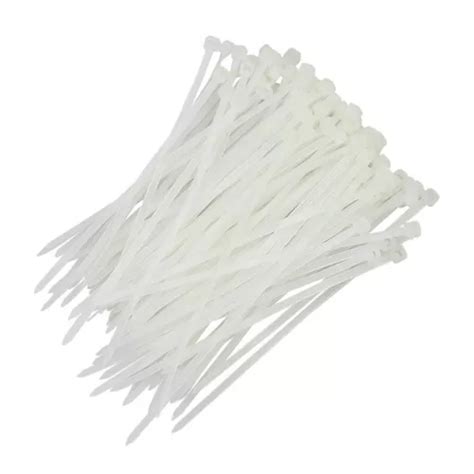 Abraçadeira De Nylon Branca 2 5x100 Mm X 1000 U Black Jack MercadoLivre