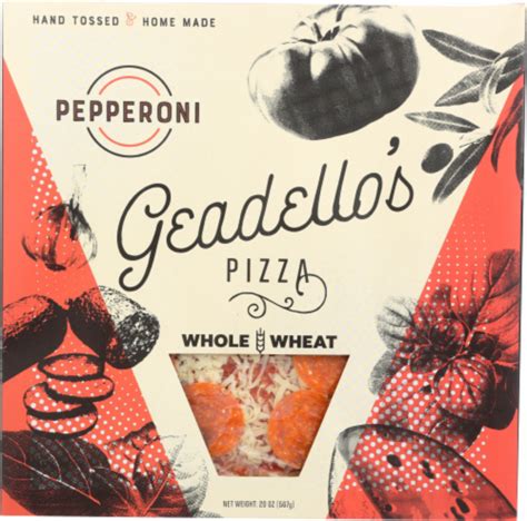 Geadellos Whole Wheat Pepperoni Pizza 20 Oz Kroger