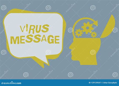 Handwriting Text Virus Message Concept Meaning Malicious Software