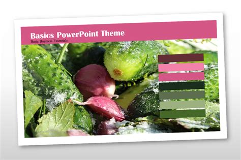cucumber powerpoint theme creative powerpoint templates ~ creative market