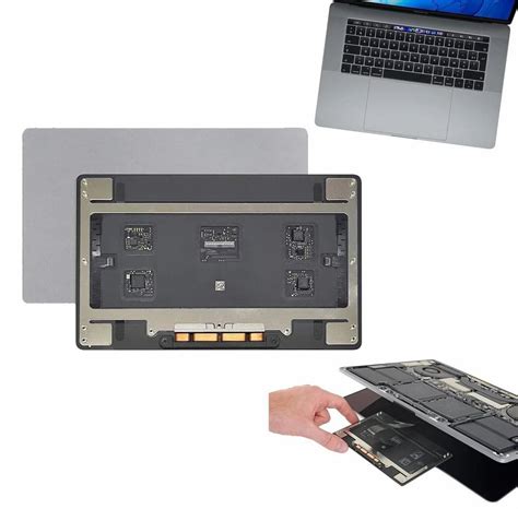 Plain Apple Macbook A1707 A1990 Trackpad Touchpad Grey At ₹ 3000