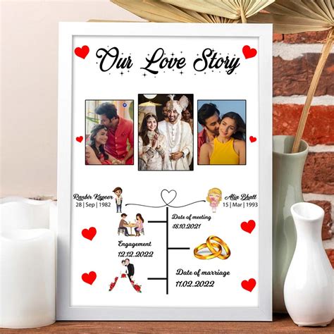 Special Love Story Frame Love Craft T