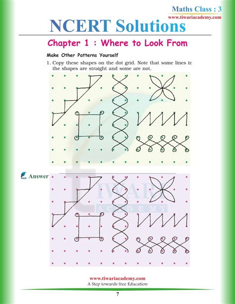 NCERT Solutions For Class 3 Maths Chapter 1 In Hindi English Medium