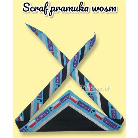 Jual Scraft Pramuka Skrap Pramuka Scraf Pramuka Loreng Scrap